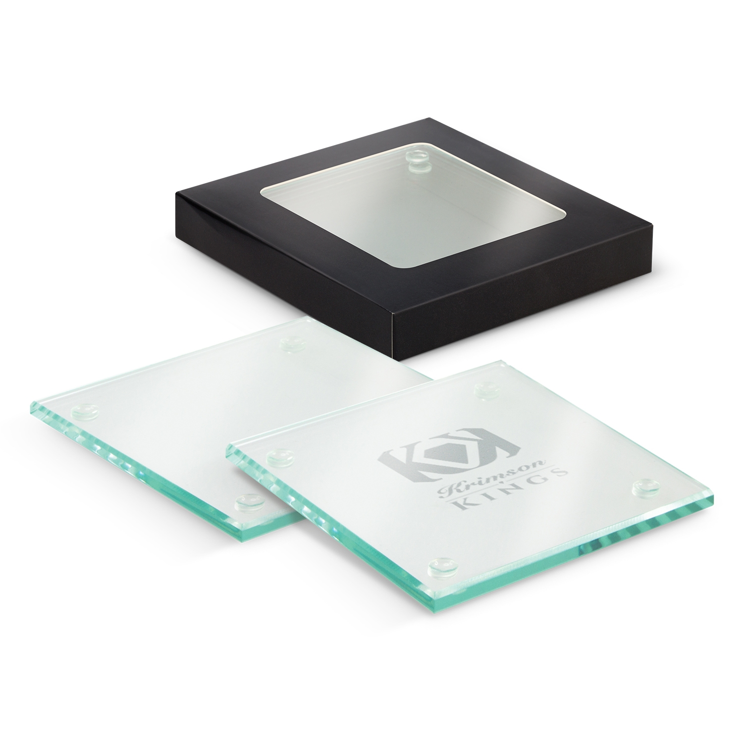 Trends Collection Saturn Glass Coaster Set - Promotrenz