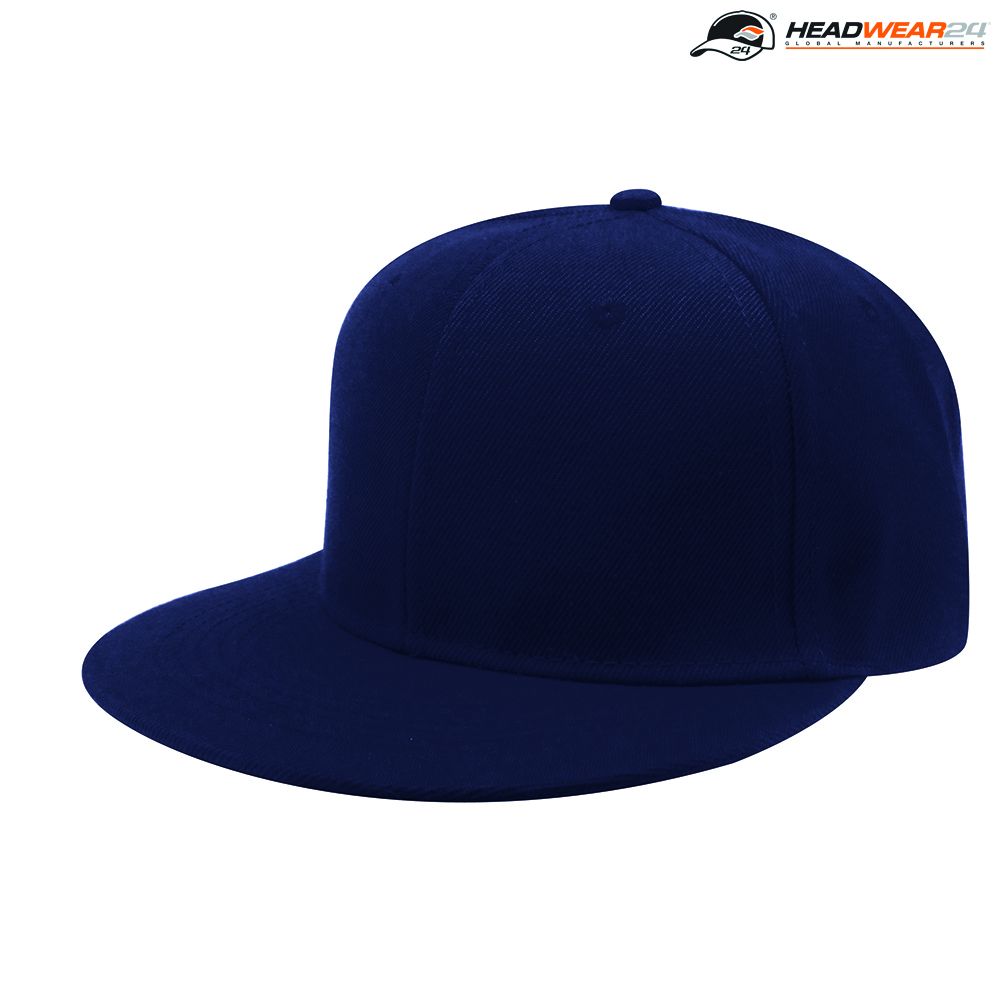 Headwear24 Original Snapback Flat Peak Cap - Promotrenz
