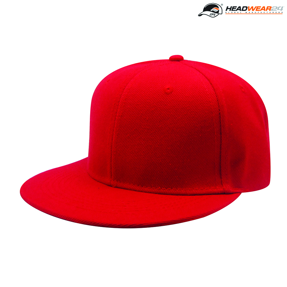 Headwear24 Original Snapback Flat Peak Cap - Promotrenz