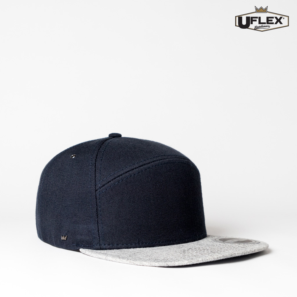 UFLEX Fashion 6 Flat Peak Snapback - Promotrenz