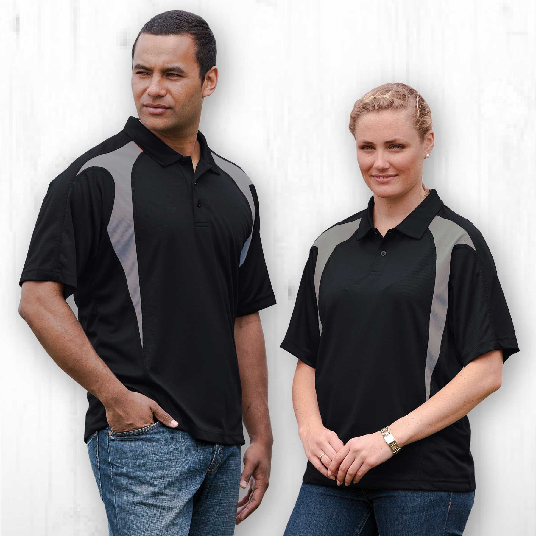 The Catalogue Dri Gear Spliced Zenith Impact Polo - Promotrenz