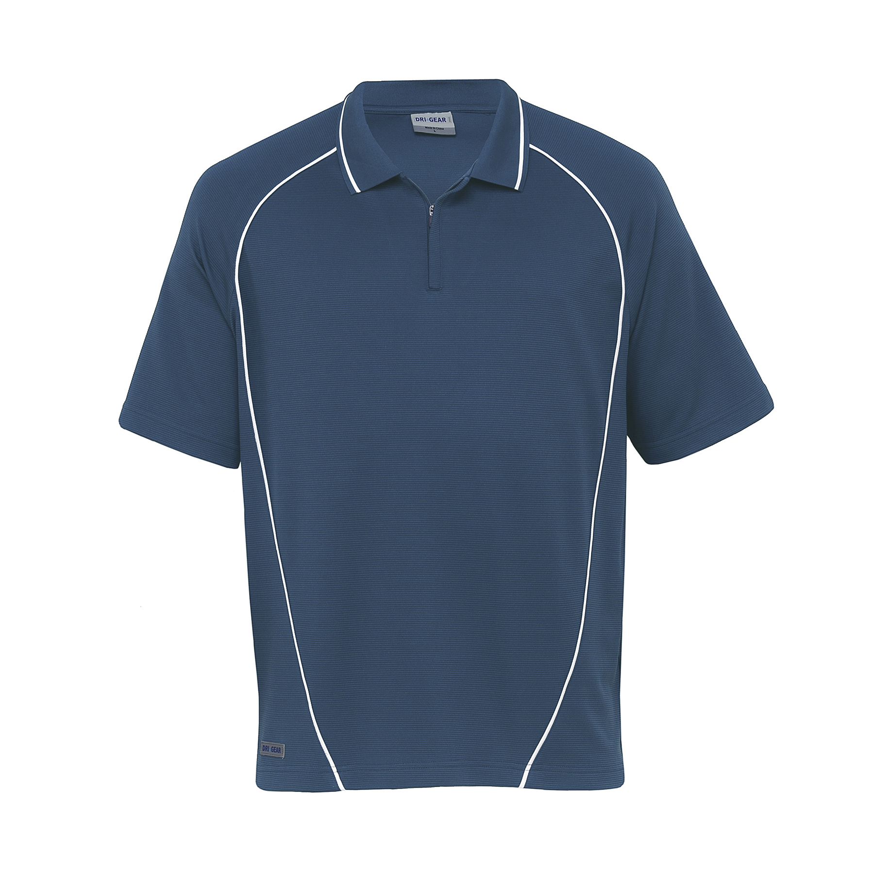 The Catalogue Dri Gear Piped Ottoman Instinct Polo - Promotrenz
