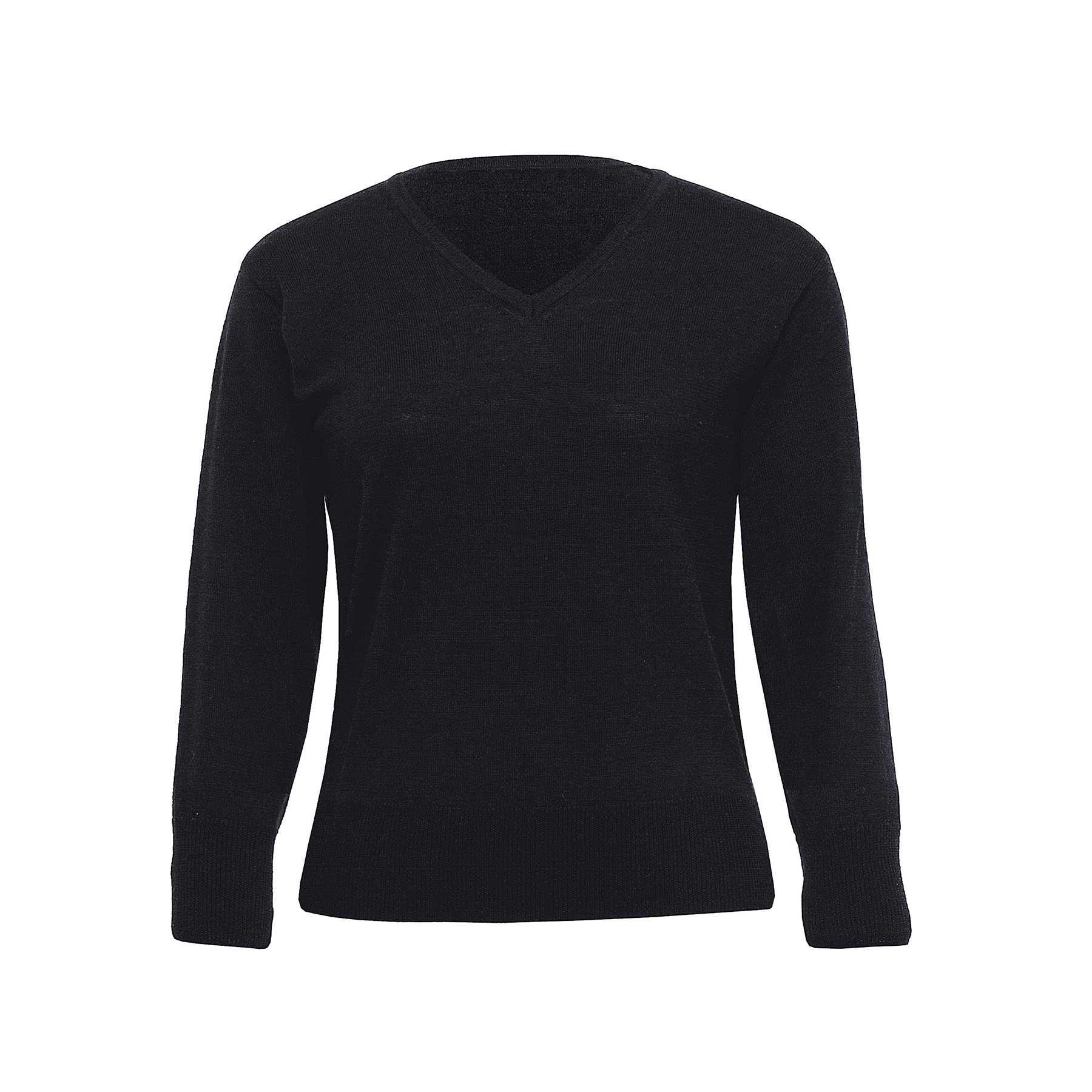 The Catalogue Womens Merino Detailed Vee Pullover - Promotrenz
